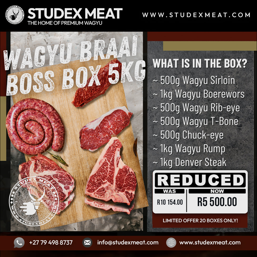 Wagyu Braai BOSS Box – Studex Meat